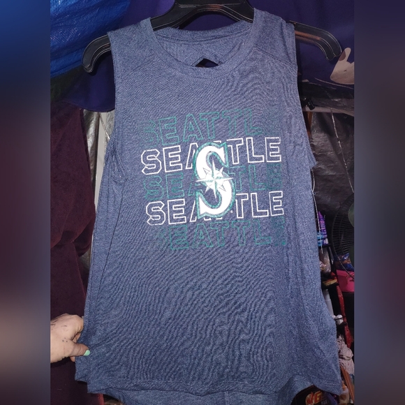 Majestic | Tops | Seattle Mariners Majestic Smlxlxxl Tank Top | Poshmark